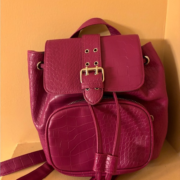 wild fable | Bags | Wild Fable Elegant Purple Crocodileembossed ...
